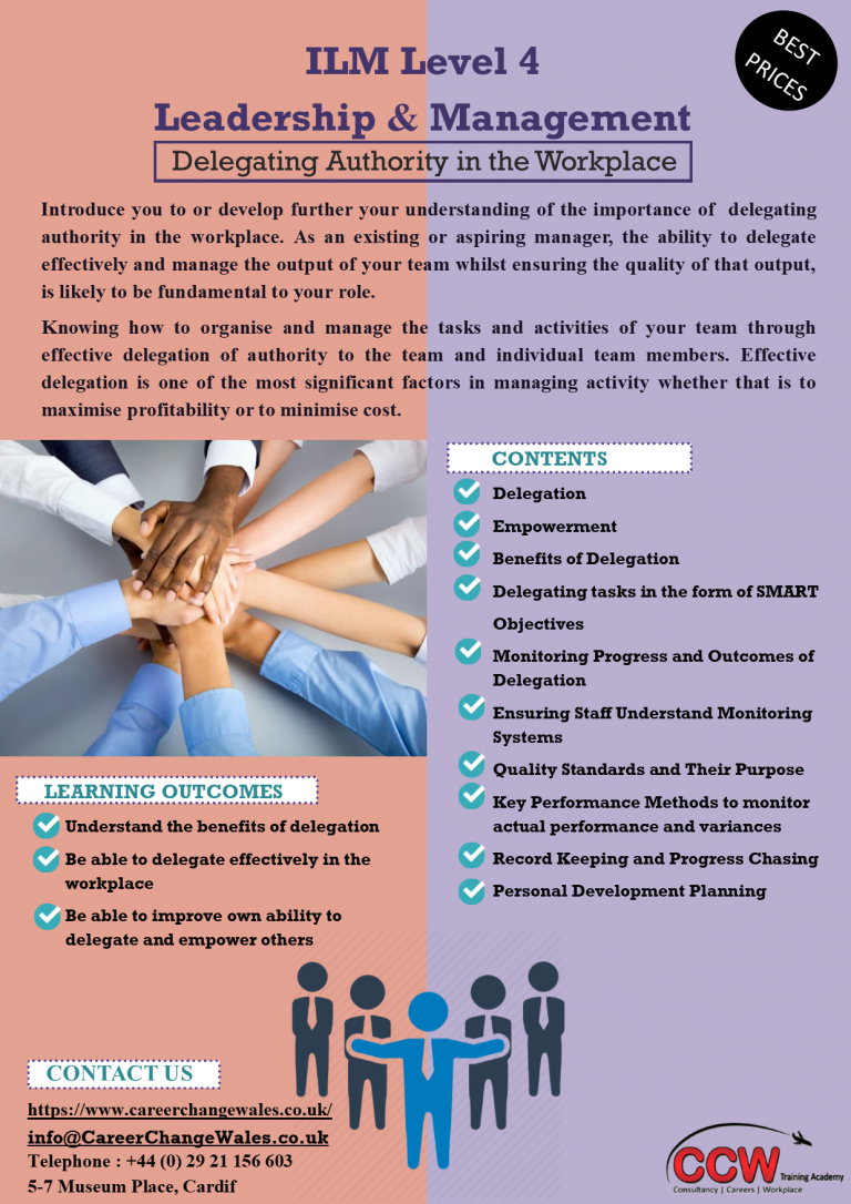 ilm level4 flyer - CCW-Training Academy
